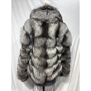 Fox | Jackets & Coats | Silver Fox Jacket Vcut Bomber 8223 | Poshmark